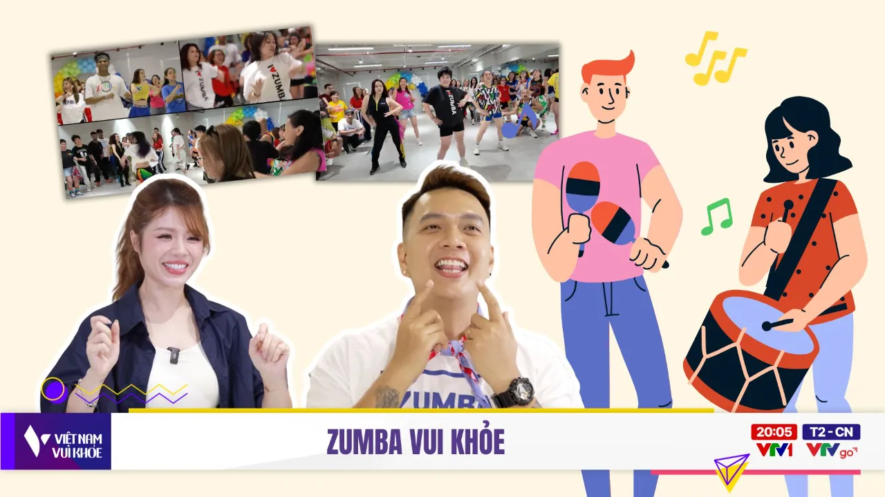 Việt Nam vui khỏe | 13/7/2025 | Zumba vui khỏe | VTVgo